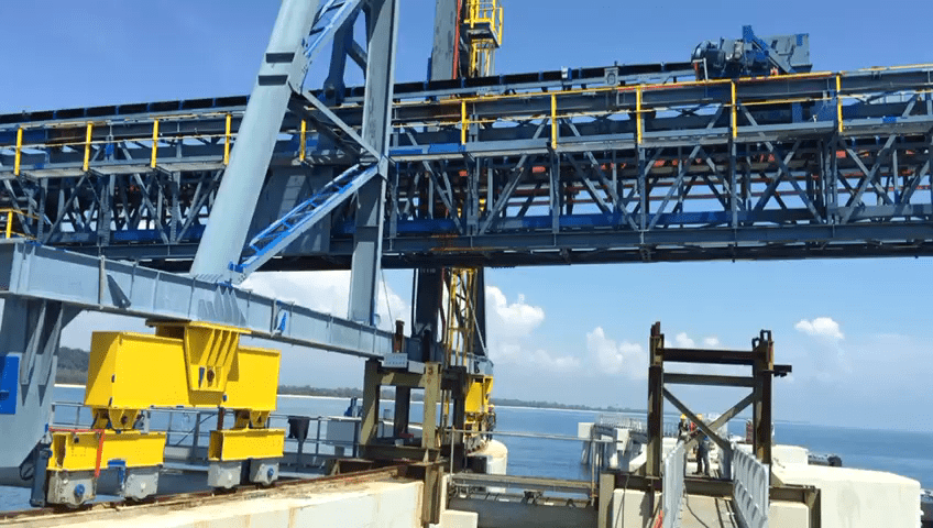 Terengganu Silica Sand Loading Shiploader and pipe conveyors (Design ...